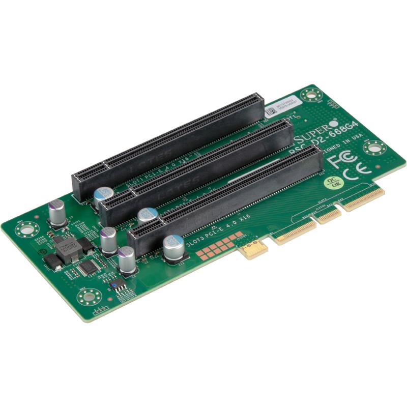 Supermicro RSC-D2-668G4 2U Riser Card With 3x PCI Express Supports GPU ...