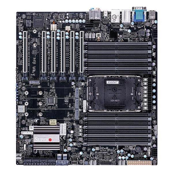 Supermicro X13SWA-TF Motherboard E-ATX Single Socket LGA-4677 (Socket E) Intel Xeon W-3400 and ...