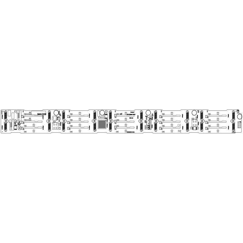 Supermicro BPN-NVME3-116UN 20-Port 1U HDD Backplane NVMe Direct ...