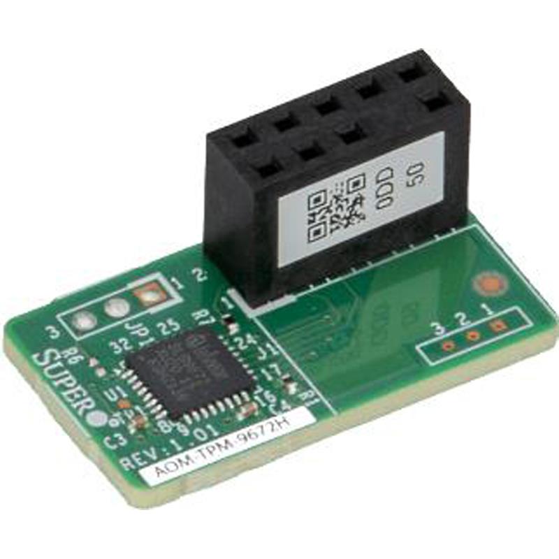 Supermicro AOM-TPM-9672H-FIPS Trusted Platform Module 2.0 SPI Interface ...