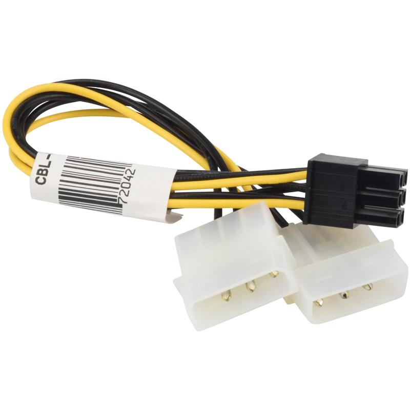 Supermicro CBL-0153L 6.30in Graphic Card Power Cable | Wiredzone