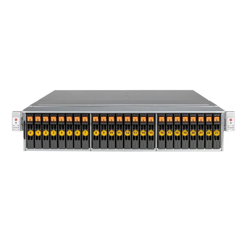 Supermicro SSG-221E-DN2R24R All-Flash NVMe 2U Barebone Two Hot ...