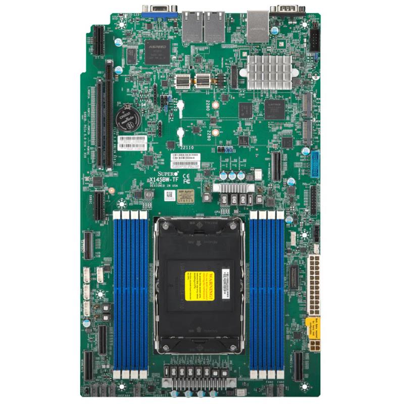 Supermicro X14SBW-TF Motherboard Proprietary WIO Single Socket E2 (LGA ...