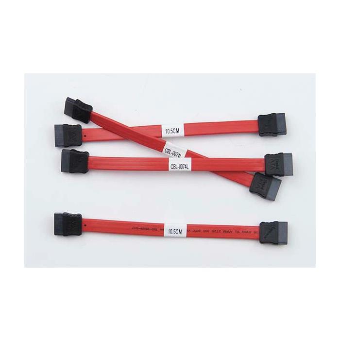 Supermicro CBL-0074L 5.51in SATA Flat S-S Cable PB-Free, 4-Pack | Wiredzone