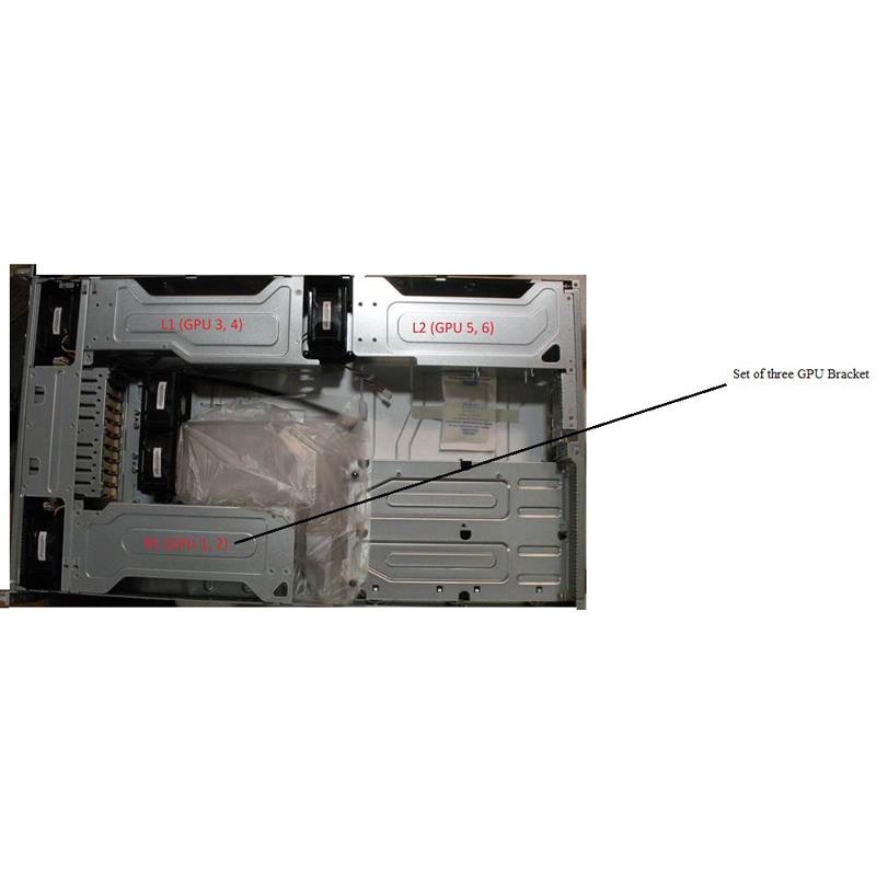 Supermicro MCP-120-00070-0N SC218G-4GPU Intel-Xeon-PHI GPU Bracket ...
