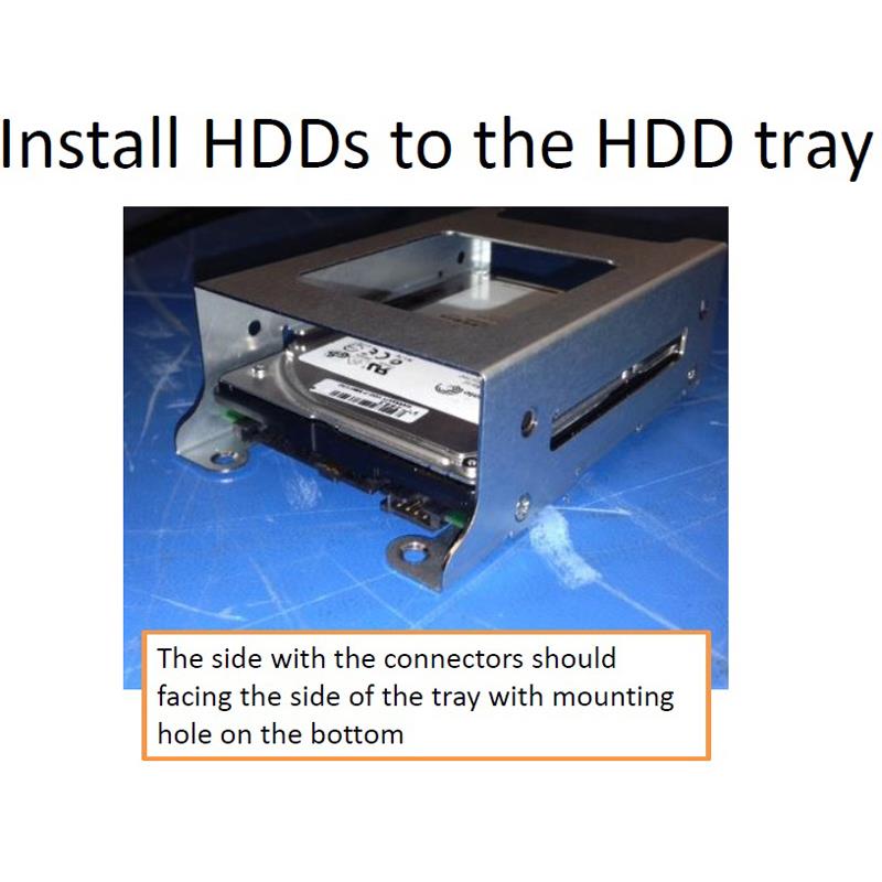 Supermicro MCP-220-82611-0N 2x 2.5in Mounting Kit SC826's SC825's ...