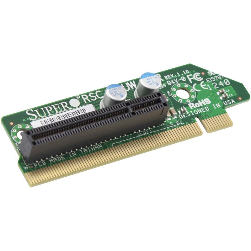 Supermicro RSC-R1UW-E8R 1U Right Riser Card - 1x PCI-E x8 | Wiredzone