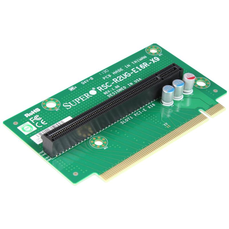 Supermicro RSC-R2UG-E16R-X9 2U LHS Riser Card - Gen2 / GPU Support ...