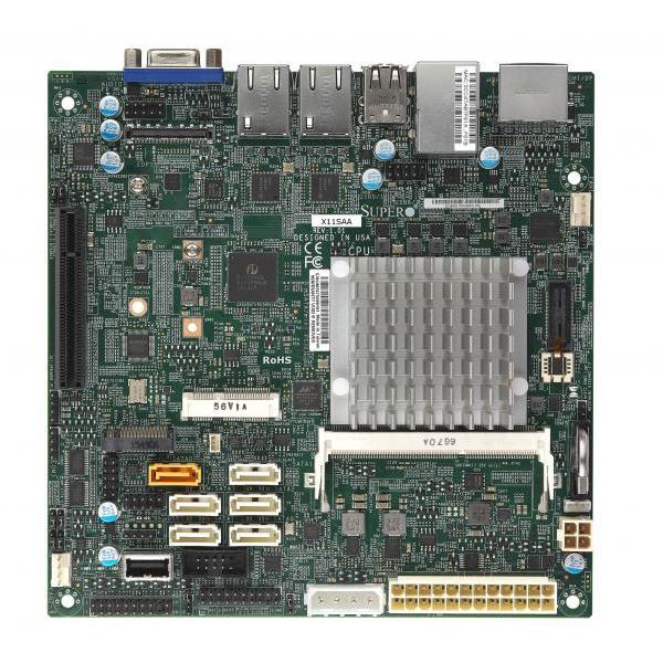 Supermicro X11SAA Motherboard mini-ATX with Intel Processor N4200 ...