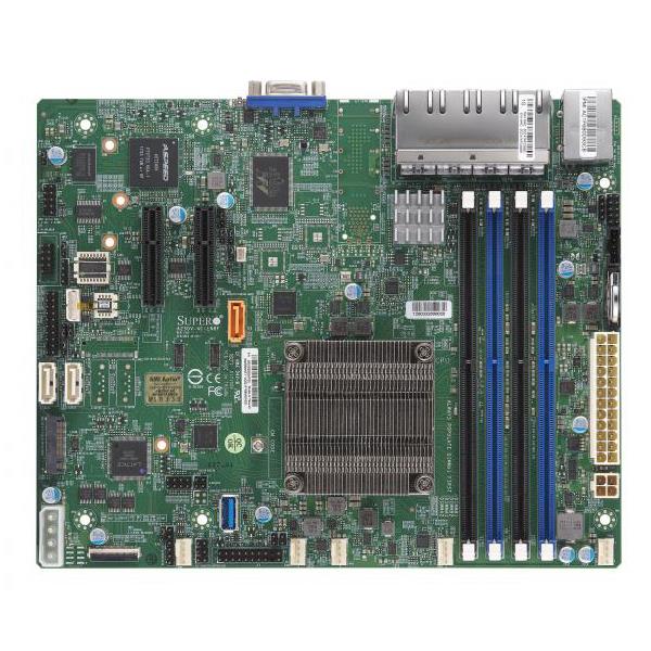 Supermicro A2SDV-4C-LN8F Motherboard Intel Atom processor C3558 4-Core ...