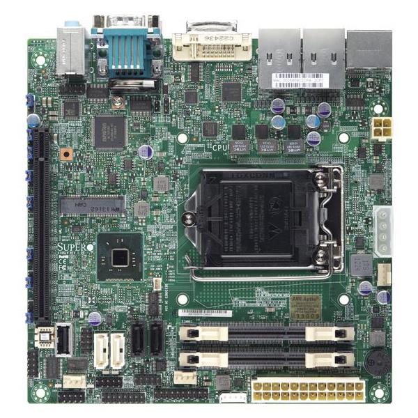 Supermicro X10SLV Motherboard mini-ITX S-1150 f/ Core i7/i5/i3 | Wiredzone