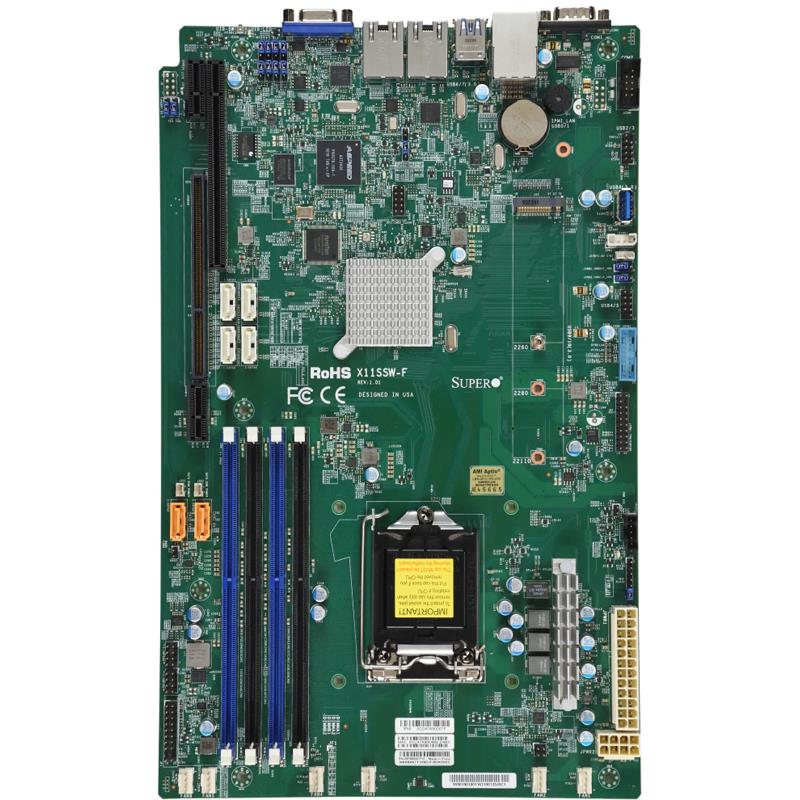 Supermicro X11SSW-F Motherboard Proprietary Single Socket H4 (LGA 1151) | Wiredzone