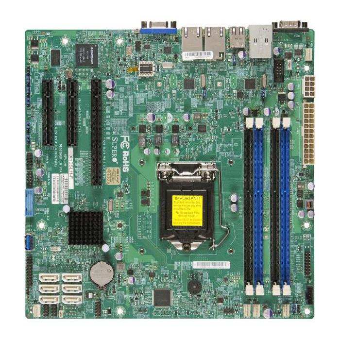 Supermicro X10SLH-LN6TF Motherboard ATX Intel C226 Express PCH Chipset ...