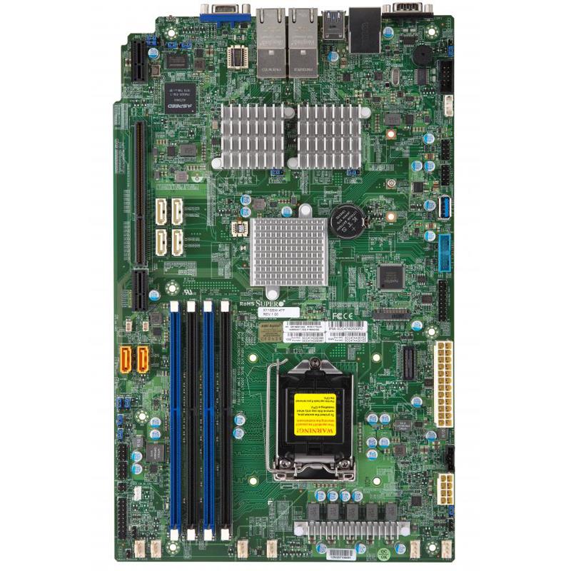 Supermicro X11SSW-4TF Motherboard Proprietary Single Socket H4 (LGA 1151) for Intel Xeon E3-1200 ...