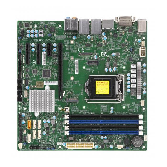 Supermicro X11SCQ Motherboard uATX Single Socket H4 (LGA 1151) | Wiredzone