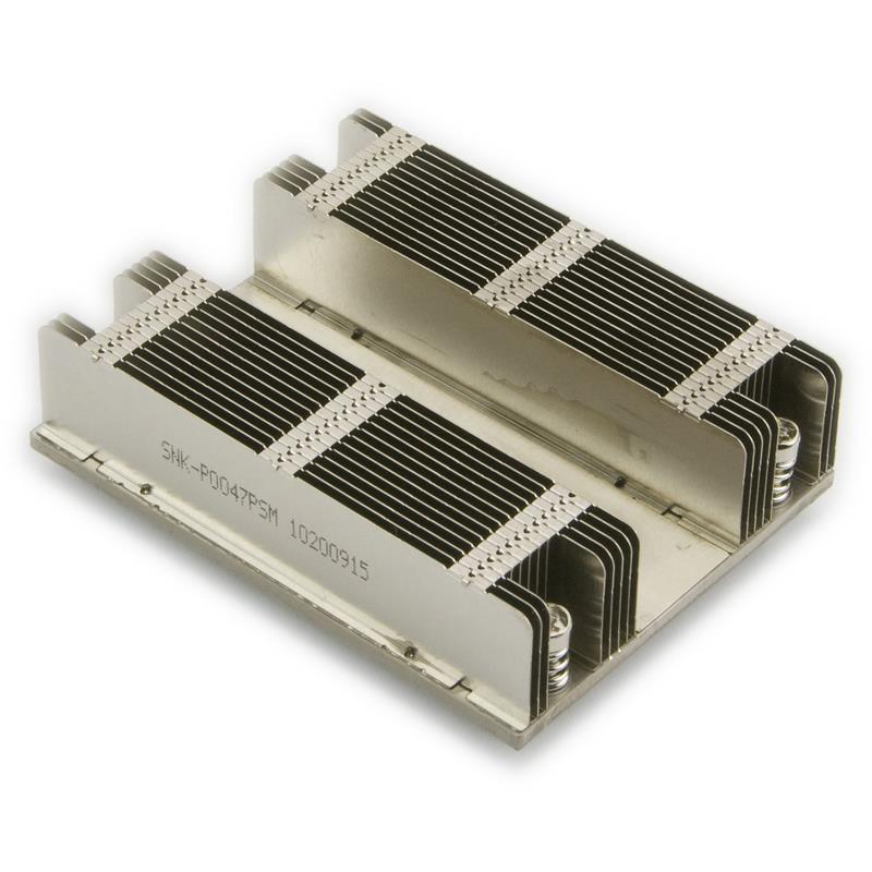 Supermicro SNK-P0047PSM Passive Front CPU Heatsink | Wiredzone