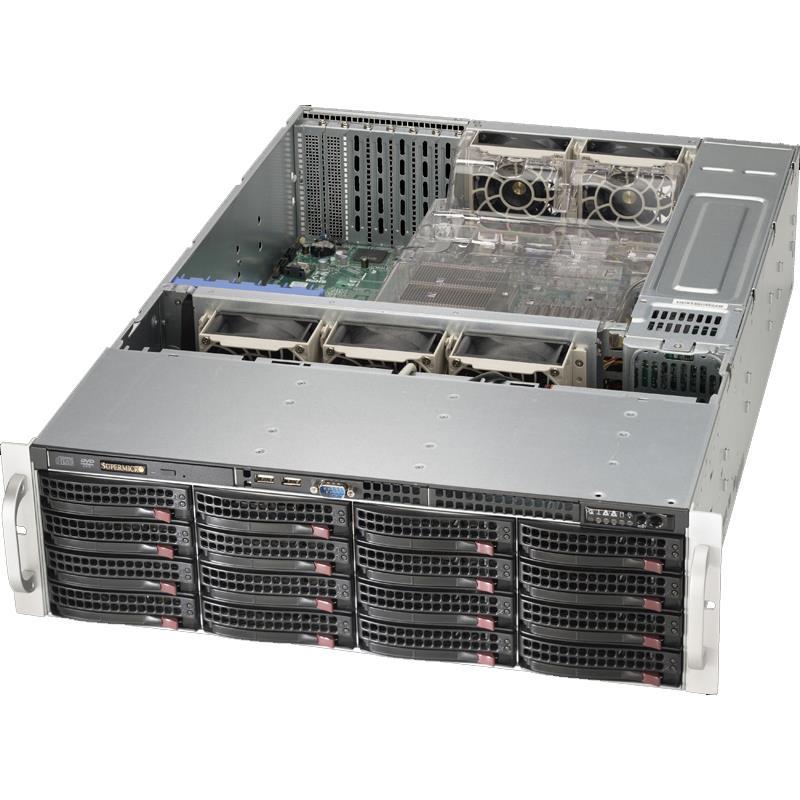 Supermicro CSE-836BE2C-R1K03B Server Chassis 3U Rackmount | Wiredzone