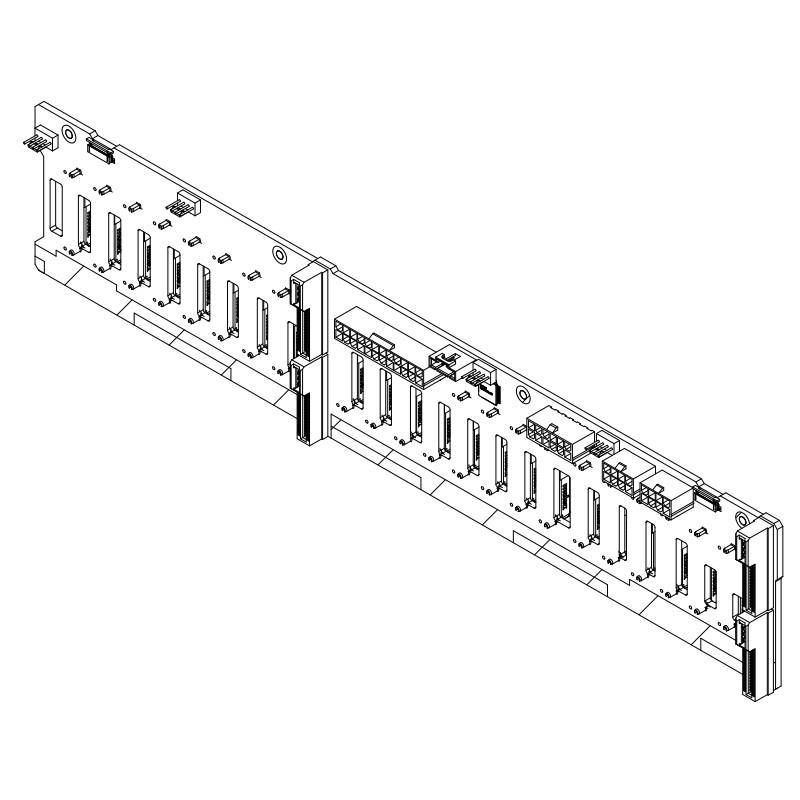 Supermicro BPN-ADP-S3008L-L6IP Backplane LSI 3008, SAS 12Gbs (X6 port ...