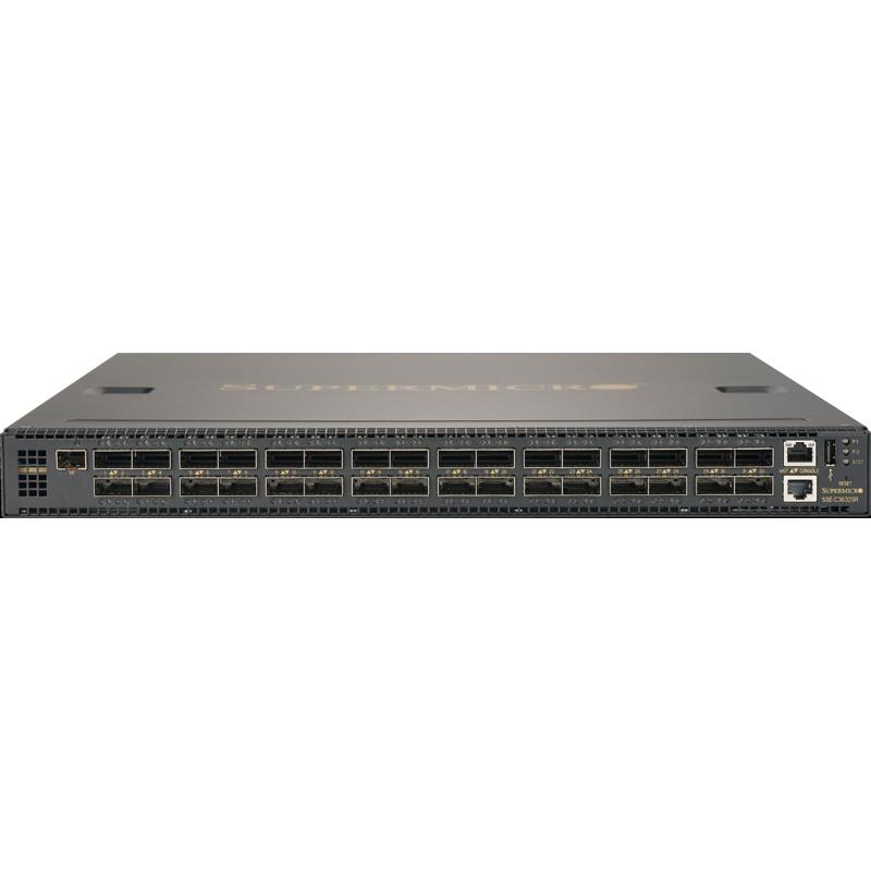 Supermicro SSE-C3632S 32 x 40Gbps Ethernet QSFP28 ports, 32 x 100Gbps ...