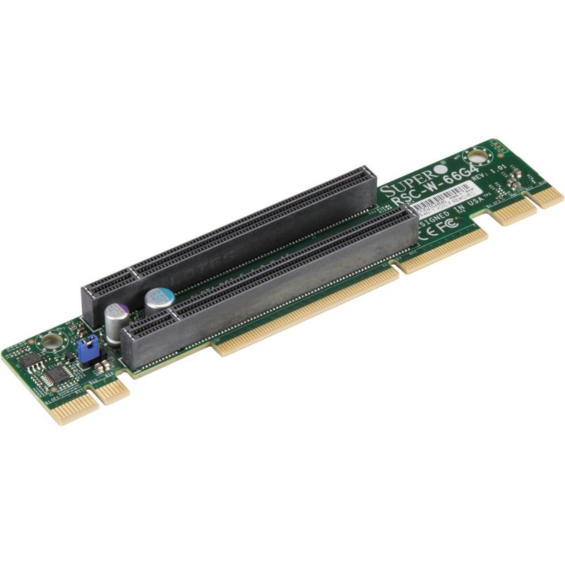 Supermicro RSC-W-66G4 1U WIO Riser Card For Left-hand Side With Two PCI ...